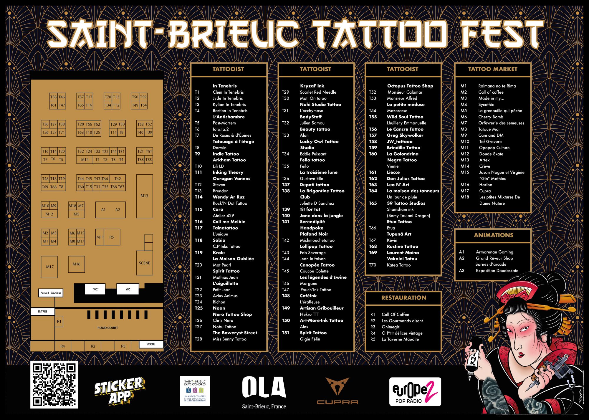 Exposants - TattooFest Saint-Brieuc